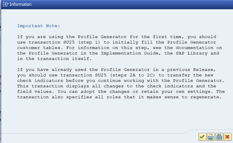 PFCG Roles – Authorizations Part I – SAP Authorization Universe